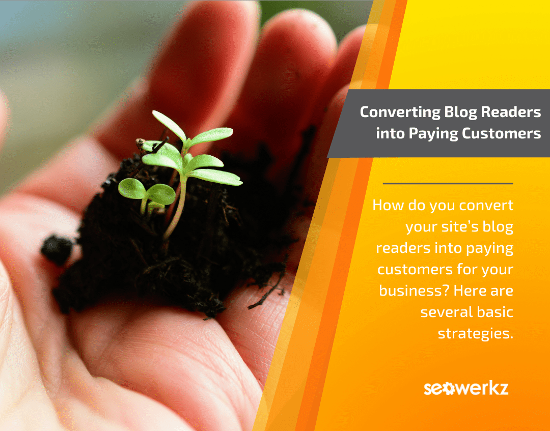 Converting Site Blog Readers Into Paying Customers | SEO Werkz